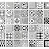 Panel Collection 24, Slim Panels, Geometric Pattern. Vector Files ...