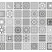 Square Panels Collection 41 Geometric Patterns. Vector Files | Etsy