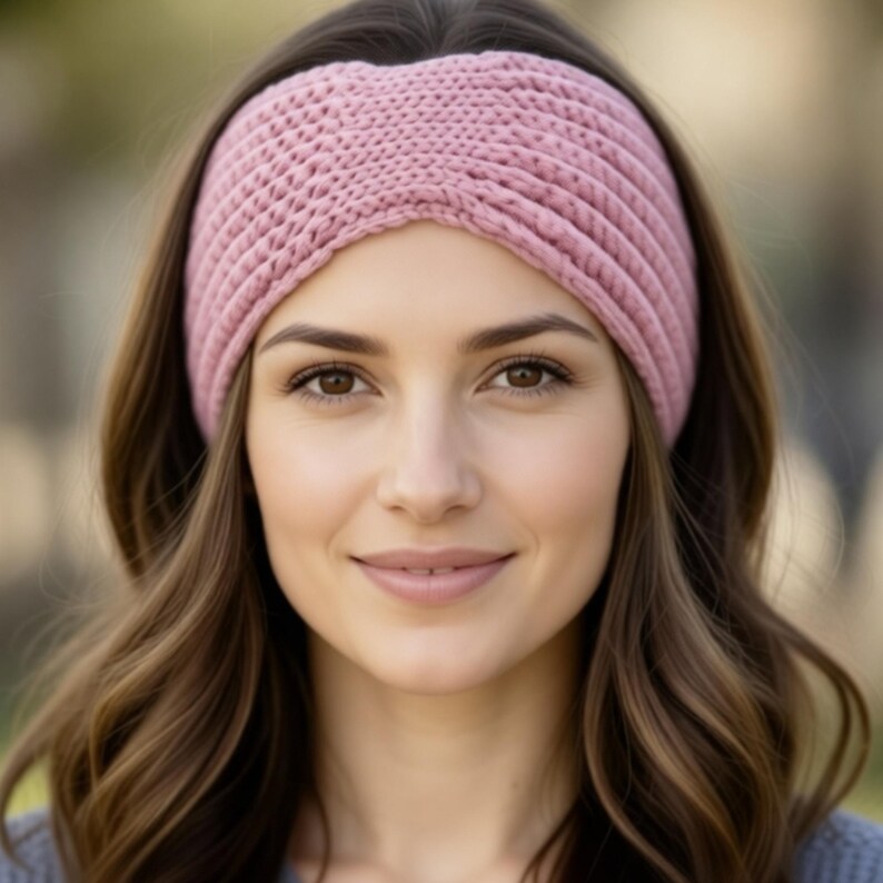 Crochet Ribbed Headband Pattern | Beginner Friendly With a VIDEO Guide ...