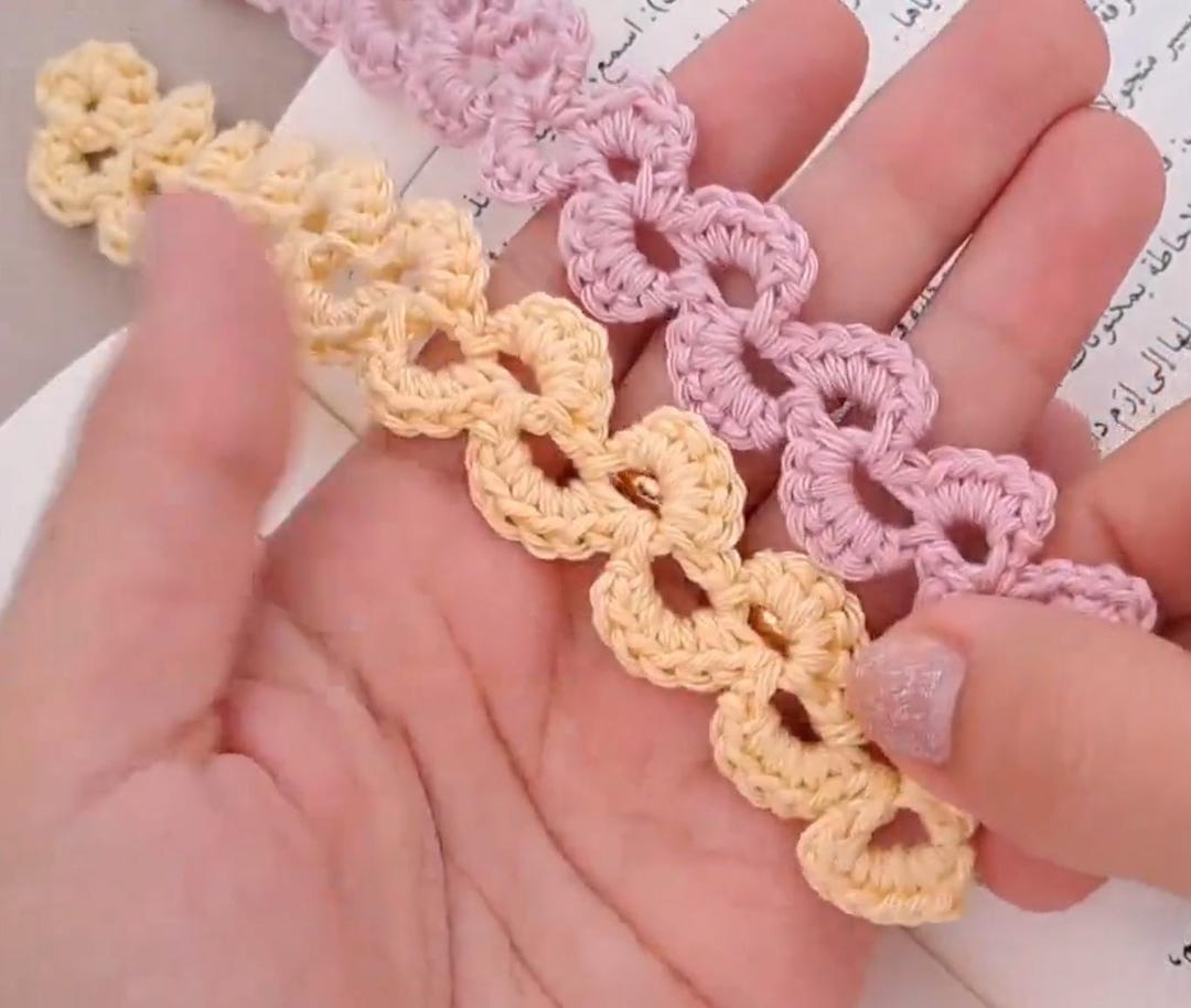 Easy Crochet Bookmark Pattern PDF | Beginner Book Lover Tutorial ...