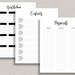 Non Dated Plannerprintable Planner Weekly and Monthlyplanner - Etsy