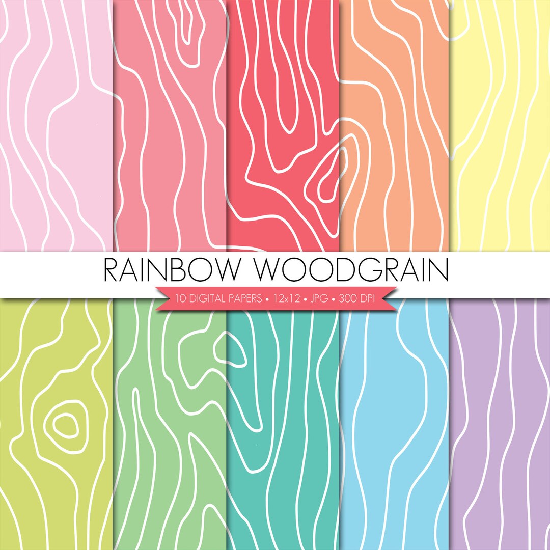 Woodgrain Digital Paperwood Digital Paperwood Scrapbook - Etsy