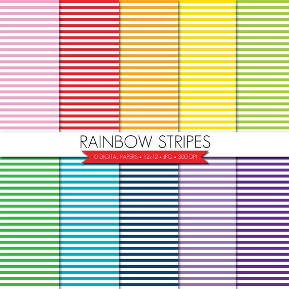 Tiny Stripes Digital Paper,Thin Stripes Digital Paper,Small Stripes ...