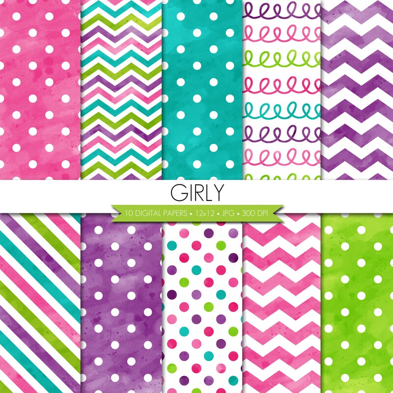 Pink Purple Green - Etsy