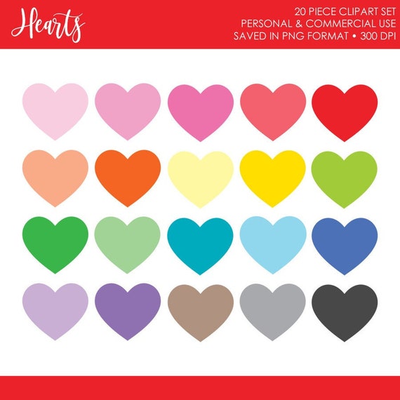 Heart Clipart,Heart Sticker Clipart,Hearts Clipart,Valentine Clipart ...