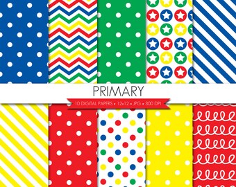 Bright Colors Paper | Etsy