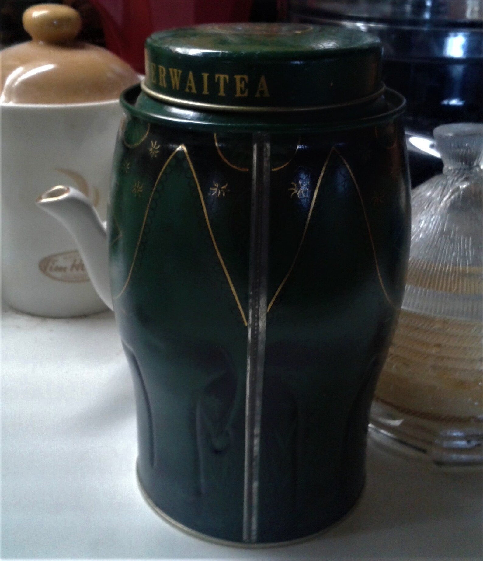 Overwaitea Elephant, Green Elephant Tea Caddy, Free Shipping in Canada ...