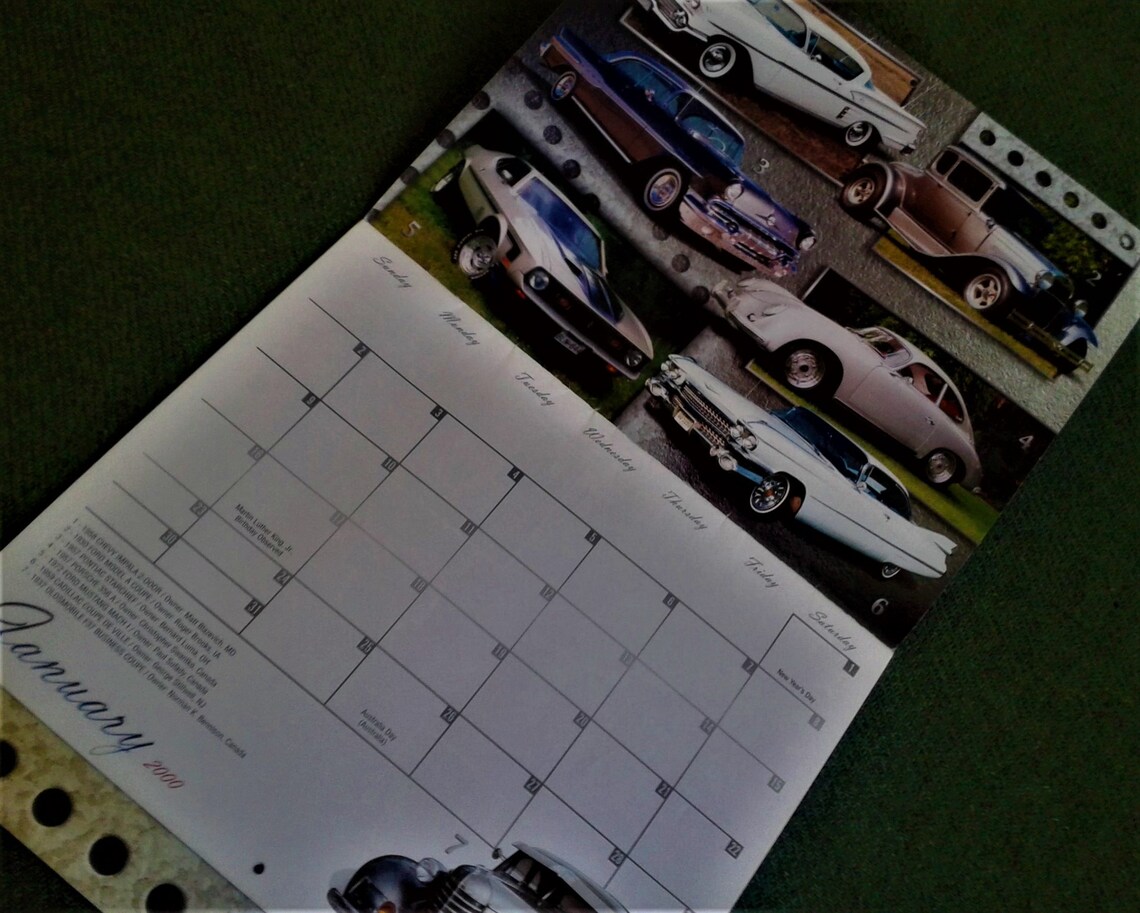 Snap on Collectors Calendar Snapshots 2000 Millenium - Etsy Canada