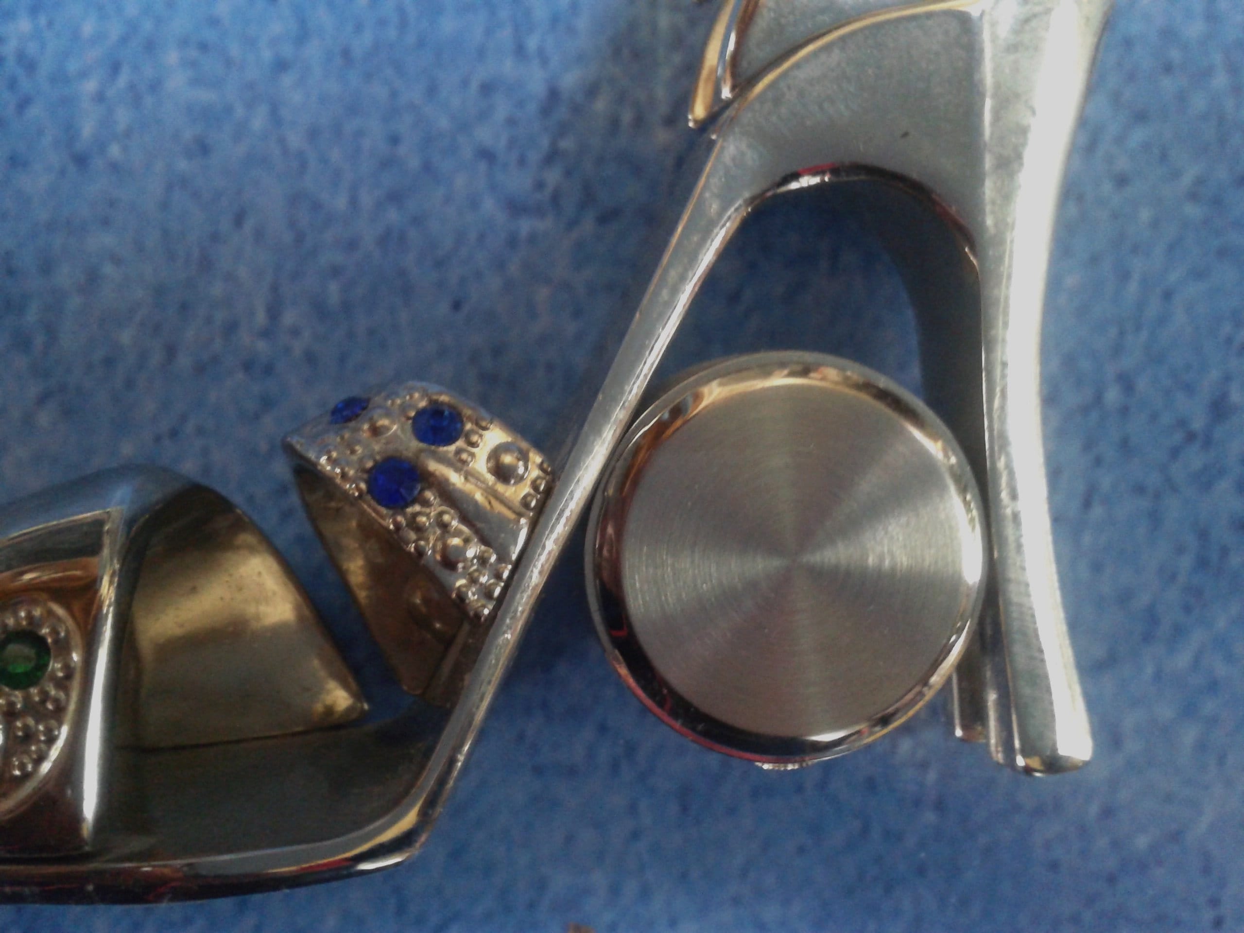 Miniature Clock, High Heel Shoe Clock, Novelty Clock, Mini Battery ...