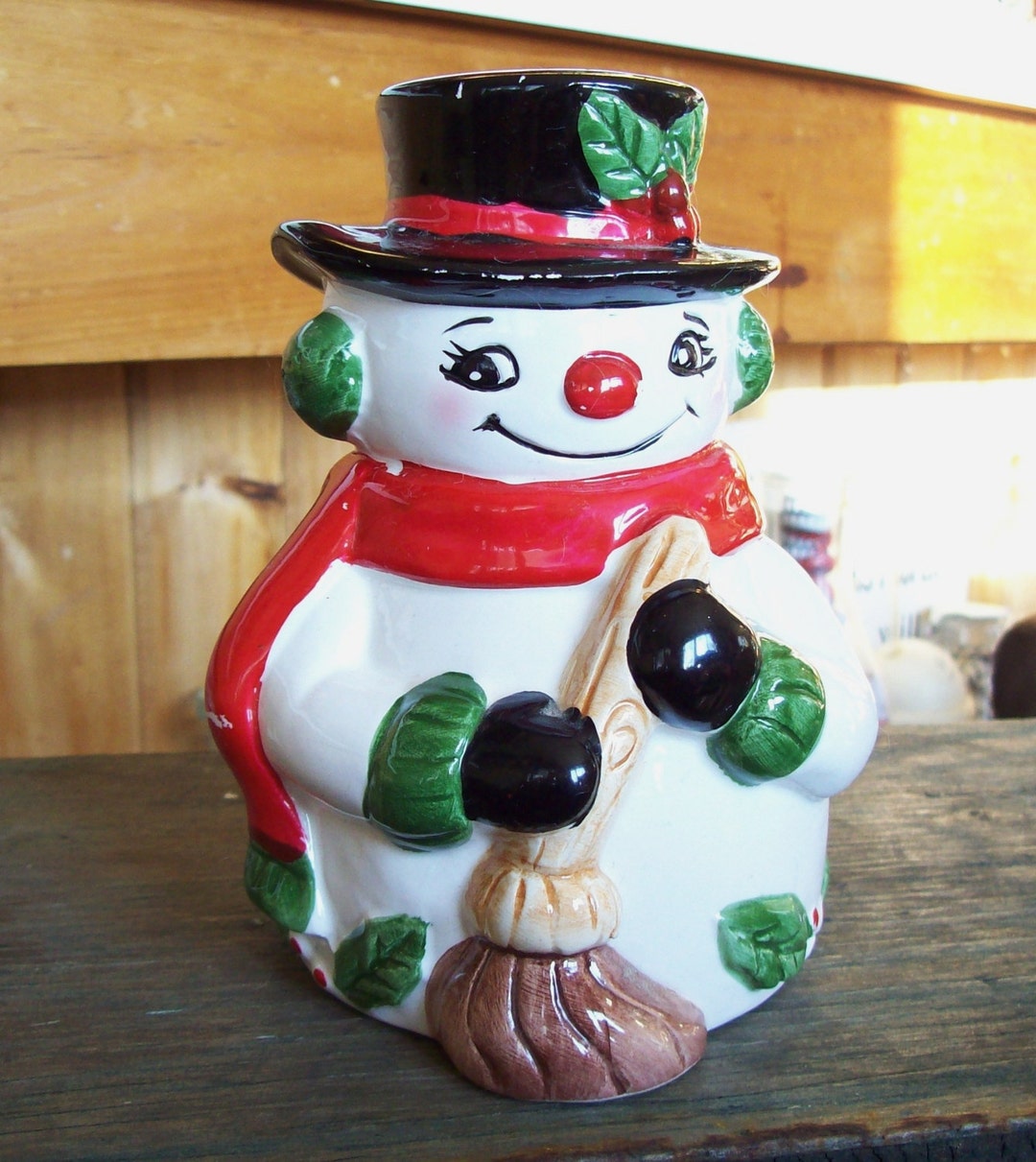 Snowman Bank, Winter Decor, Free Shipping in Canada and the United ...