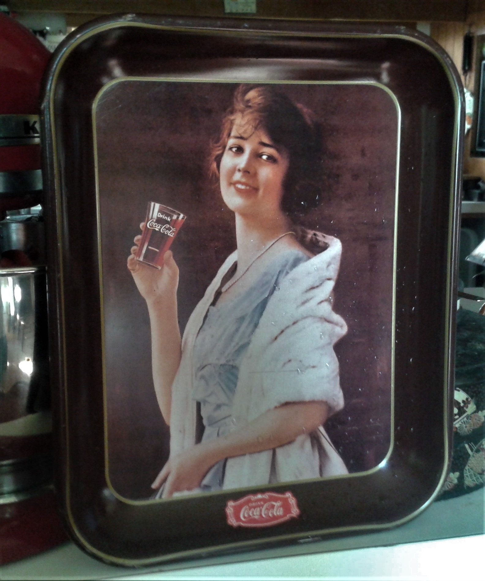 Coca Cola Tray 1973 Reproduction Coke Tray Free Shipping in - Etsy Canada