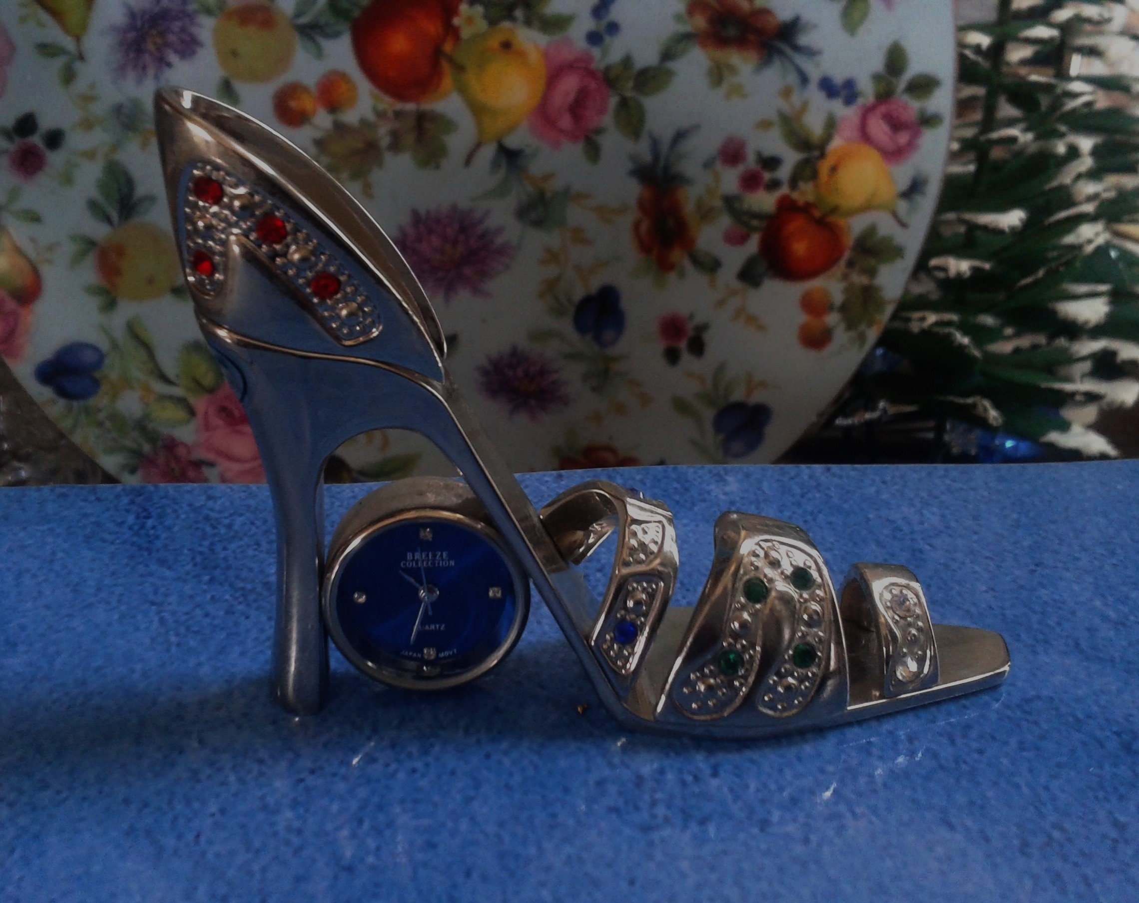 Miniature Clock, High Heel Shoe Clock, Novelty Clock, Mini Battery ...
