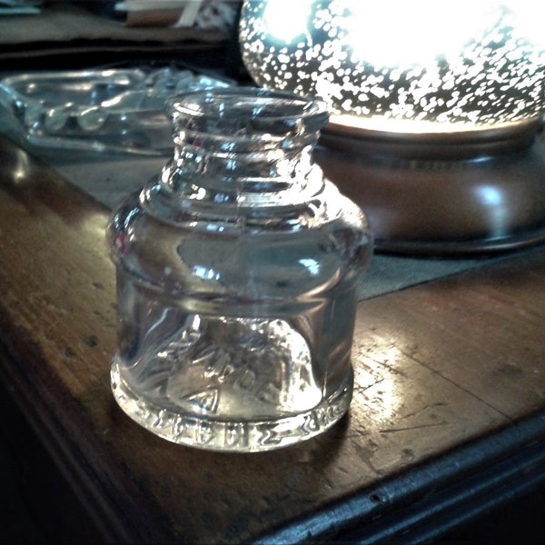 Antique Ink Bottle - Etsy