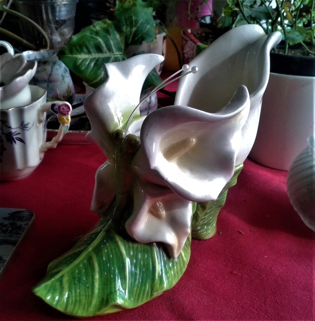 Shoe Vase, Ceramic Art Pottery Vase, Pacific Rim Studio Shoe Vase ...