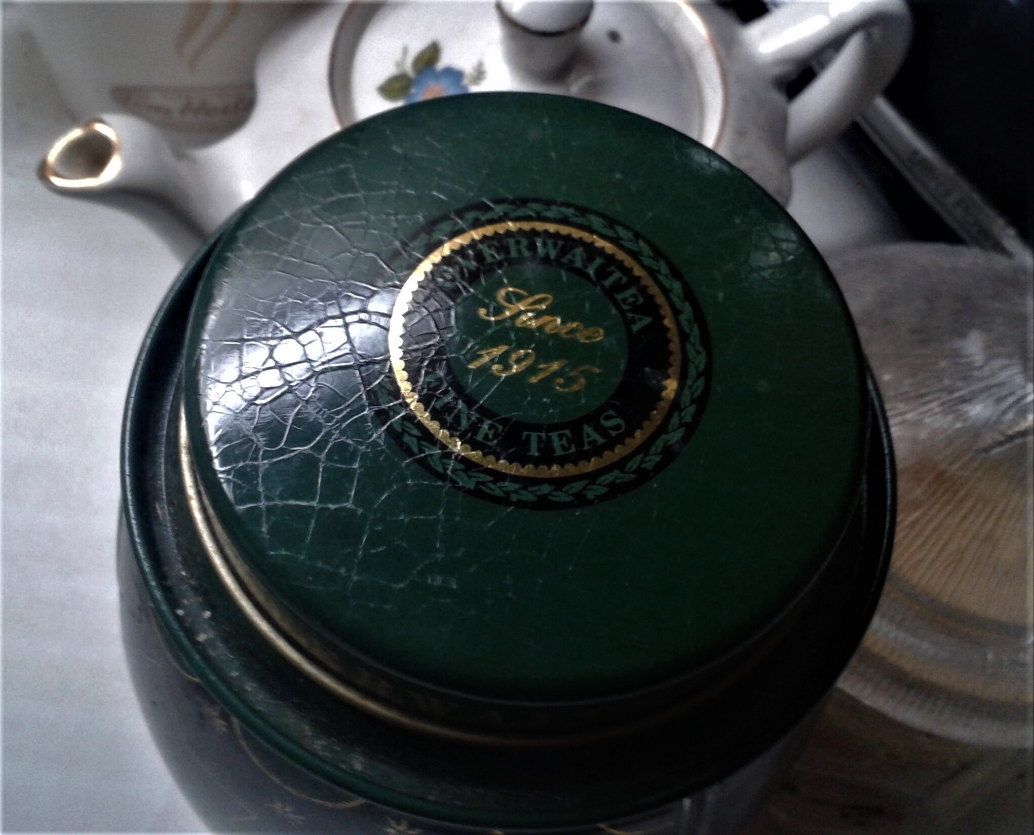 Overwaitea Elephant, Green Elephant Tea Caddy, Free Shipping in Canada ...