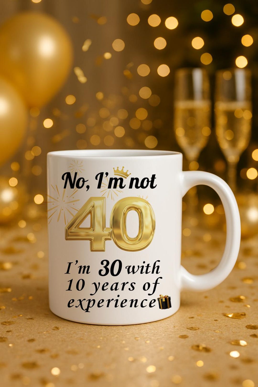 Personalized Age Coffee Cup, Custom Milestone Anniversary,birthday Gift ...