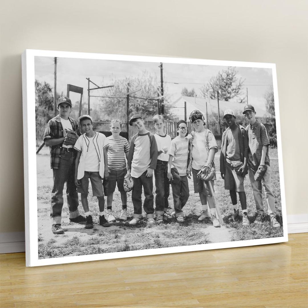 The Sandlot Poster, Childhood Time Movie Poster, David Mickey Evans ...