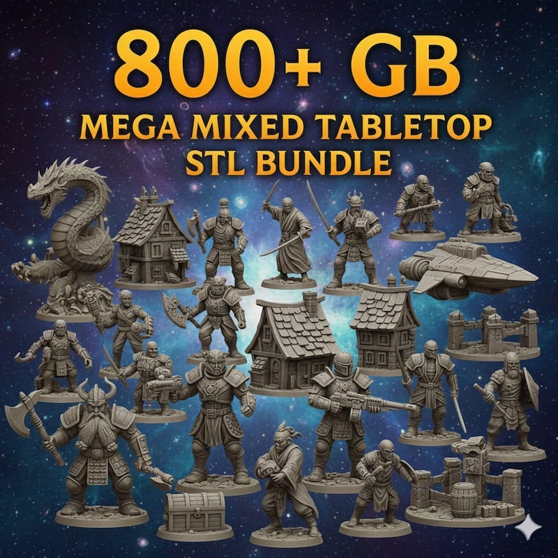 Dnd Terrain Mini Stl - Etsy