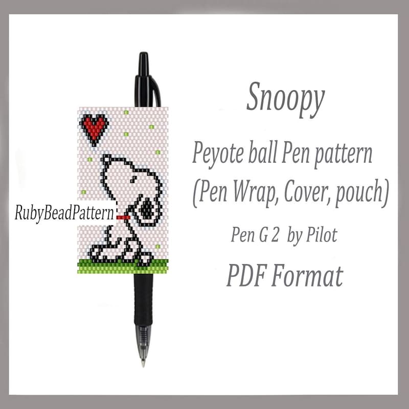 Snoopy Bead Patterns - Etsy