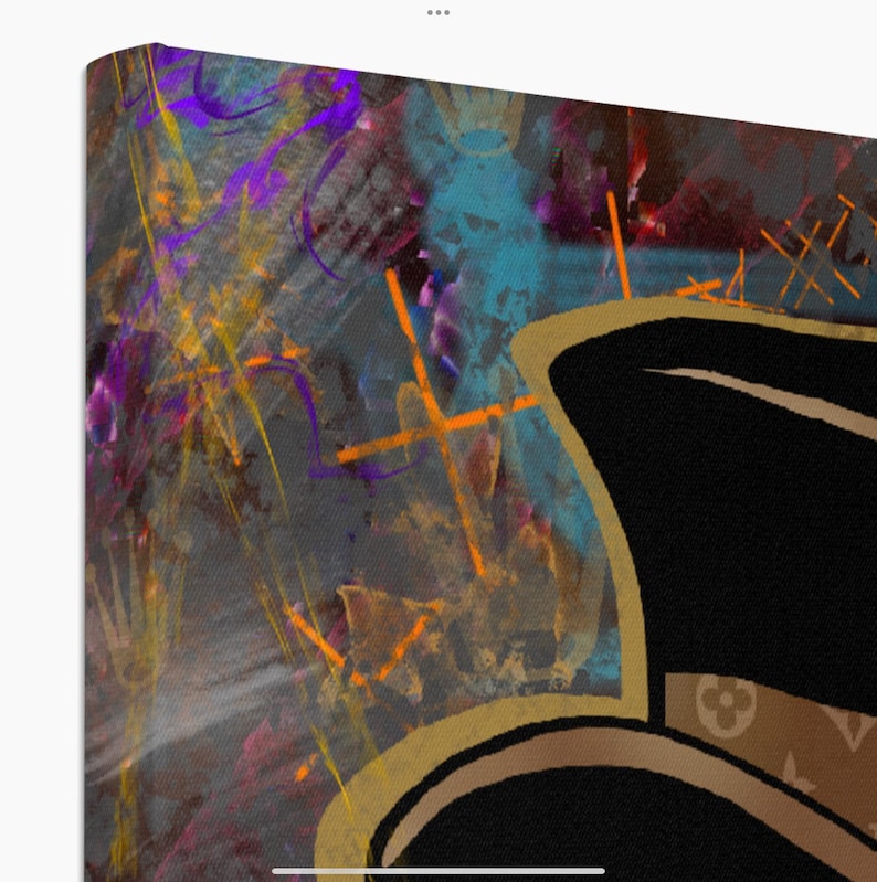 Scrooge Mcduck Pop Art Wall Art on Canvas for Offices, Finance, Wall ...