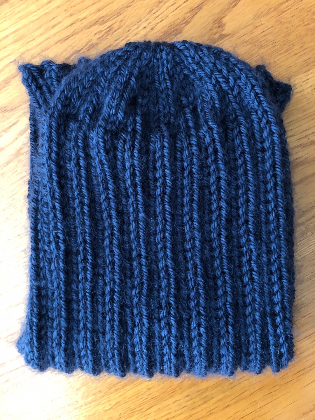 Hand Knit Navy Blue Amputee Stump Sock, Below Knee Leg Warmer - Etsy