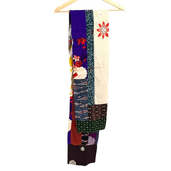 Purple Kimono Scarf - Etsy