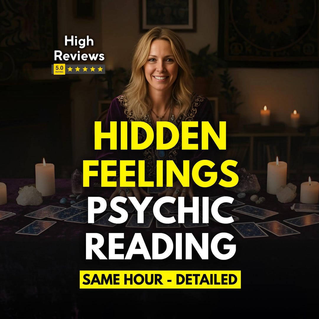 Hidden Feelings Reading: Same Hour Psychic Reading, Reveal Their Secret ...