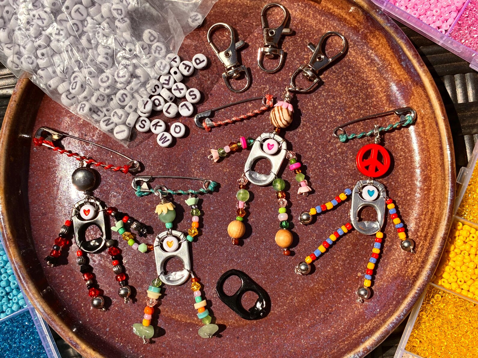 Custom Can Tab Man Keychain/pin - Etsy