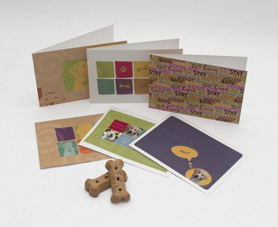 1 Set of 6 Assorted 6x4.25 Greeting Cards - Etsy