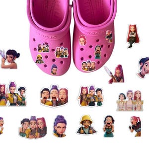 K Pop Demon Hunter Shoe Charms - Etsy