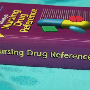 1995 Mosby's Nursing Drug Reference Book, Reference Book, Vintage ...