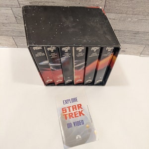 Star Trek VHS Tapes Complete Set of 6 - Etsy