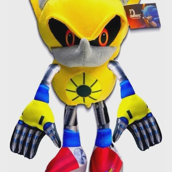 Bootleg Sonic Metal Plush - Etsy