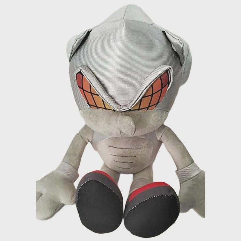 Bootleg Sonic Metal Plush - Etsy