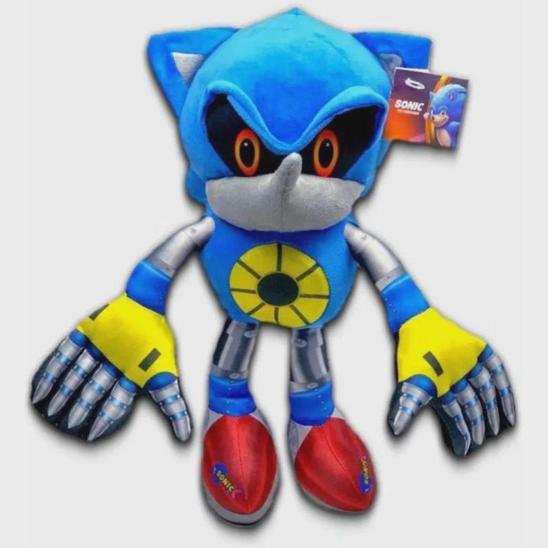 Bootleg Sonic Metal Plush - Etsy