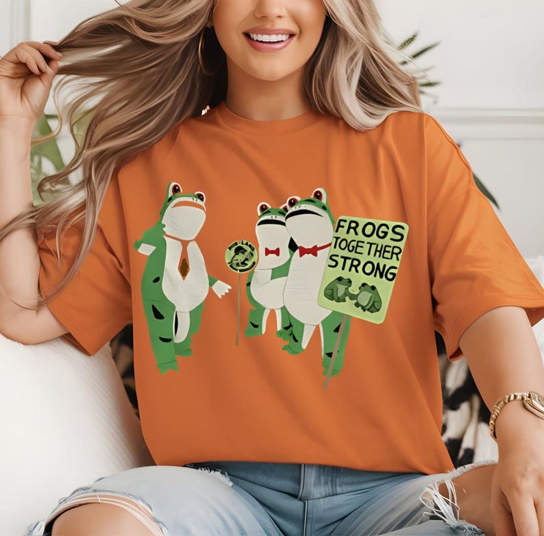 Portland Frog Frogs Together Strong Shirt, Anti Trump, Fog Portland ...