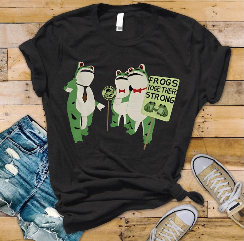Portland Frog Frogs Together Strong Shirt, Anti Trump, Fog Portland ...