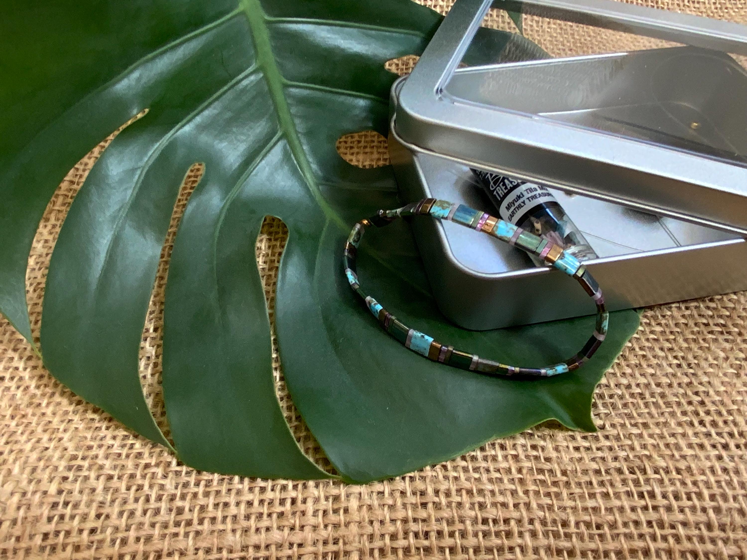 Tila Bracelet DIY Miyuki Glass Tile Jewelry Kit for Adults and Teens - Etsy