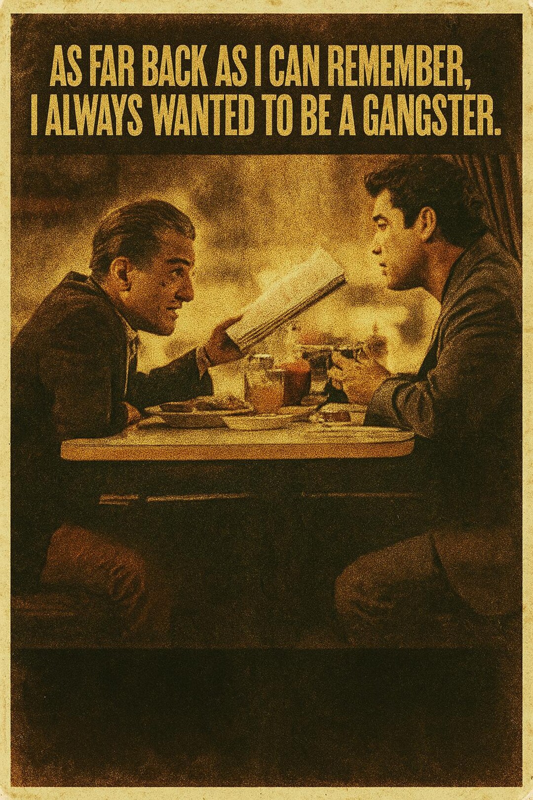 Film Quote Wall Art – Goodfellas Poster Motivational Print - Etsy