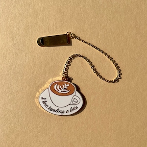 I Love Reading A Latte Enamel Bookmark - Etsy