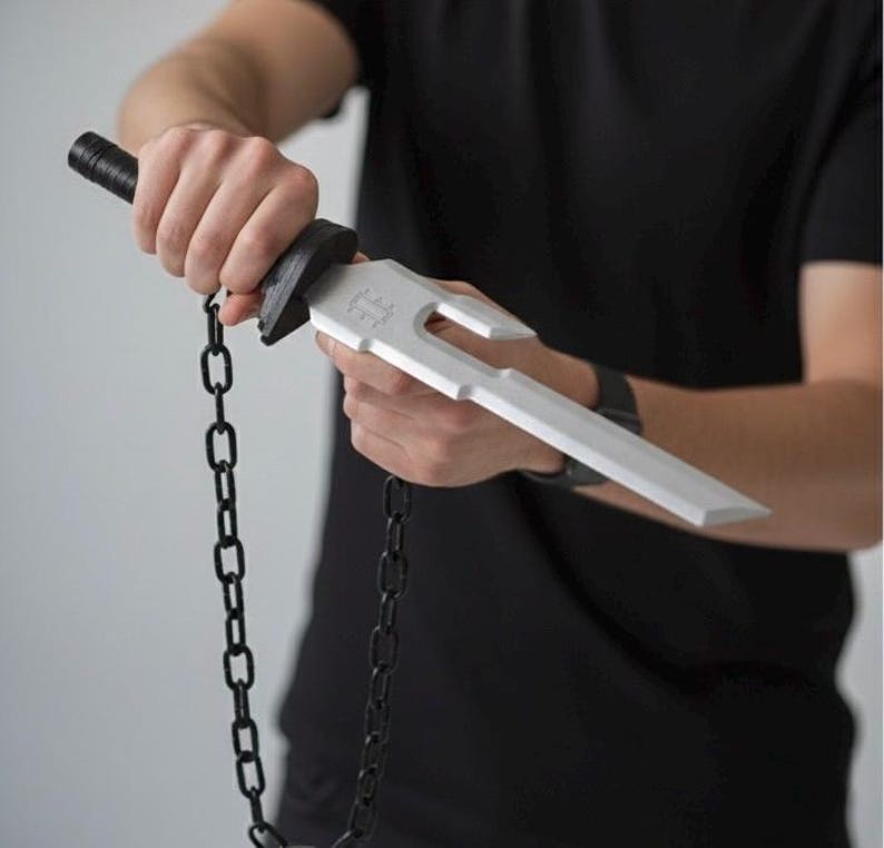 Toji Fushiguro Sword 45cm – Inverted Spear of Heaven Cosplay Weapon ...