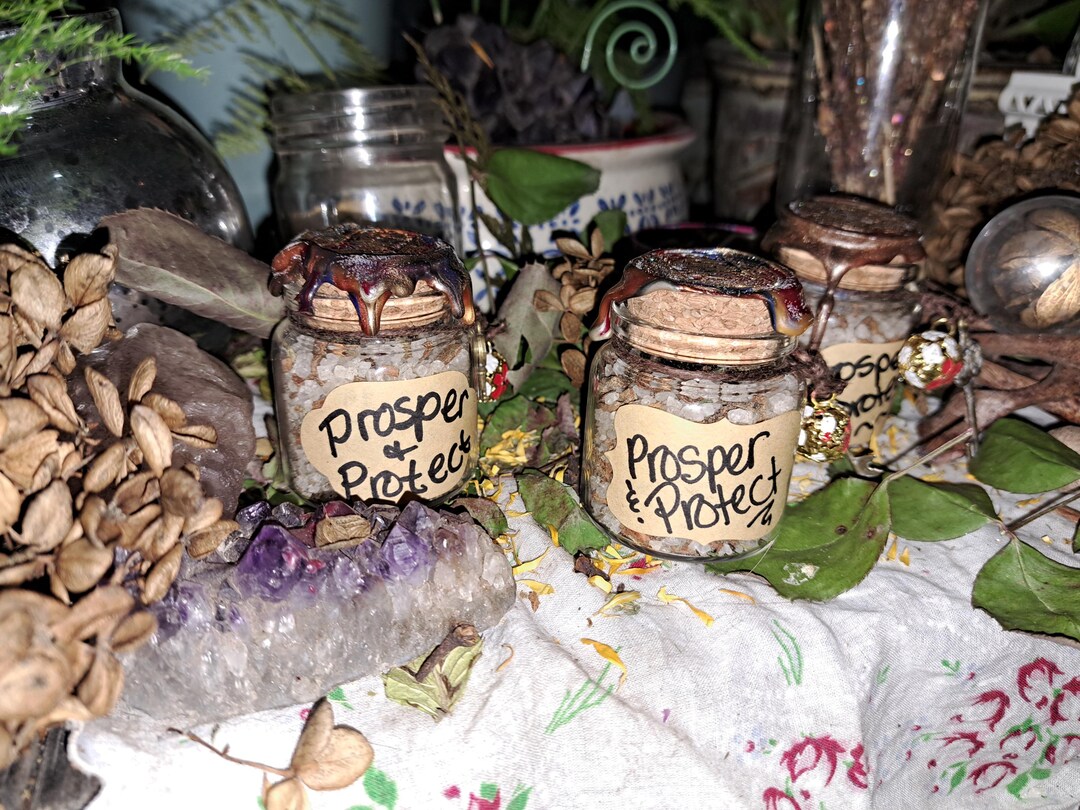 Spell Salt Protect and Prosper - Etsy
