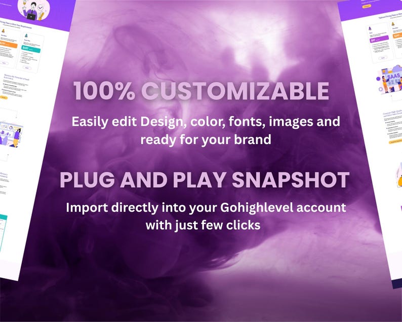 Ultimate Saas Funnel Template for Gohighlevel | Tech Startup Website ...