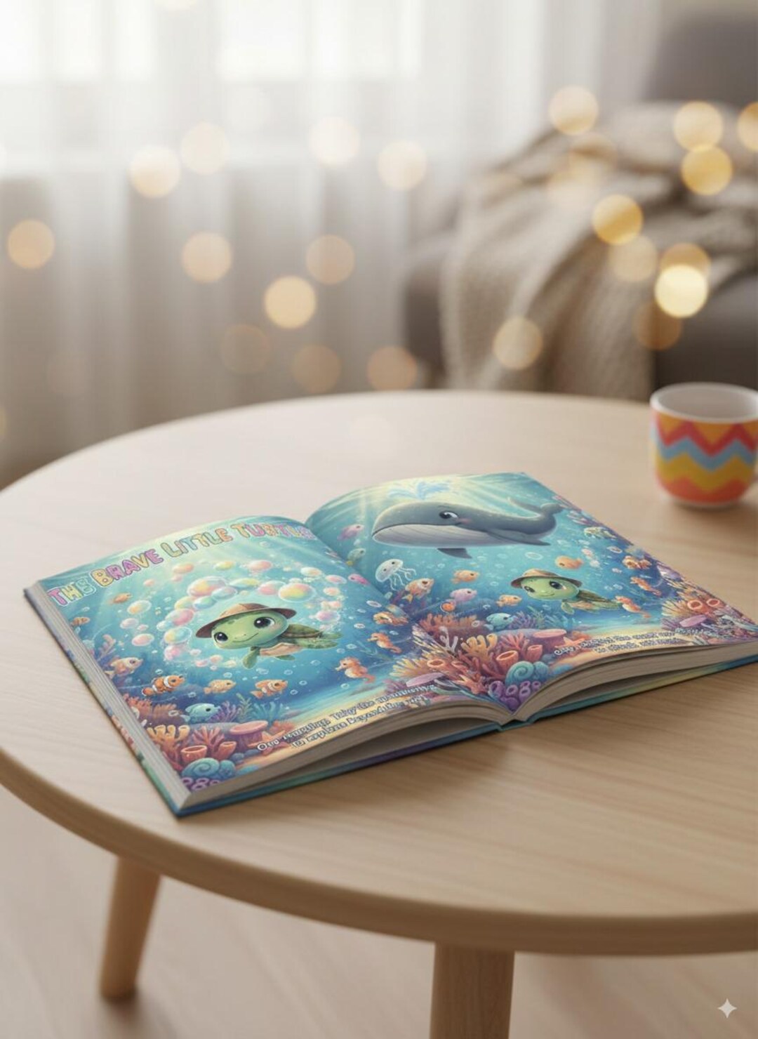 Brave Little Turtle Storybook: Printable Kids Bedtime Story (PDF ...