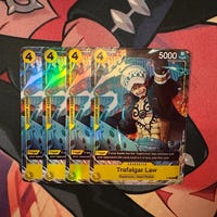 Portgas D. Ace - One Piece TCG Custom Alt Art Leader *foil* & *emboss ...