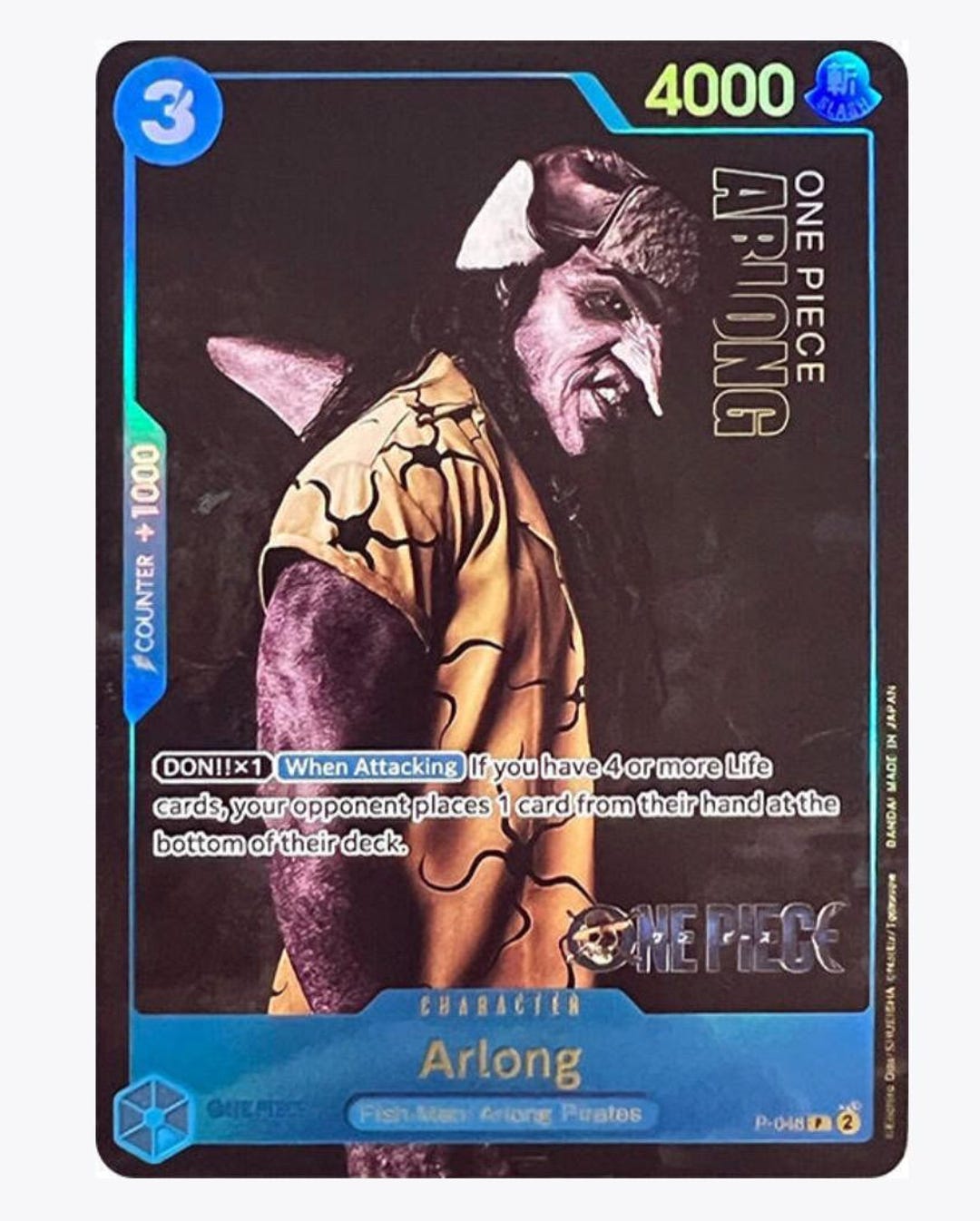 PROXY Playset (4x Copies) Arlong P-048 Live Action One Piece English ...
