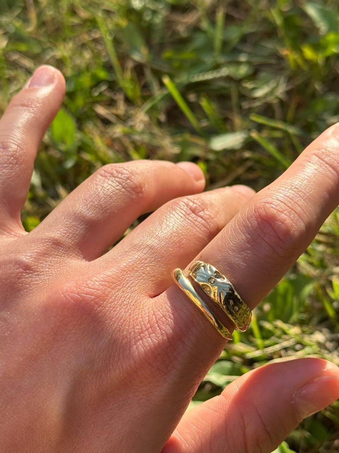 Serpent Brass Ring, Museum Replica From Ancient Georgia - Etsy