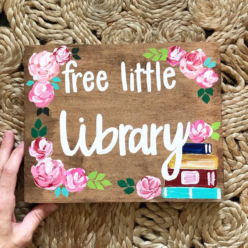 Little Free Library Sign - Etsy