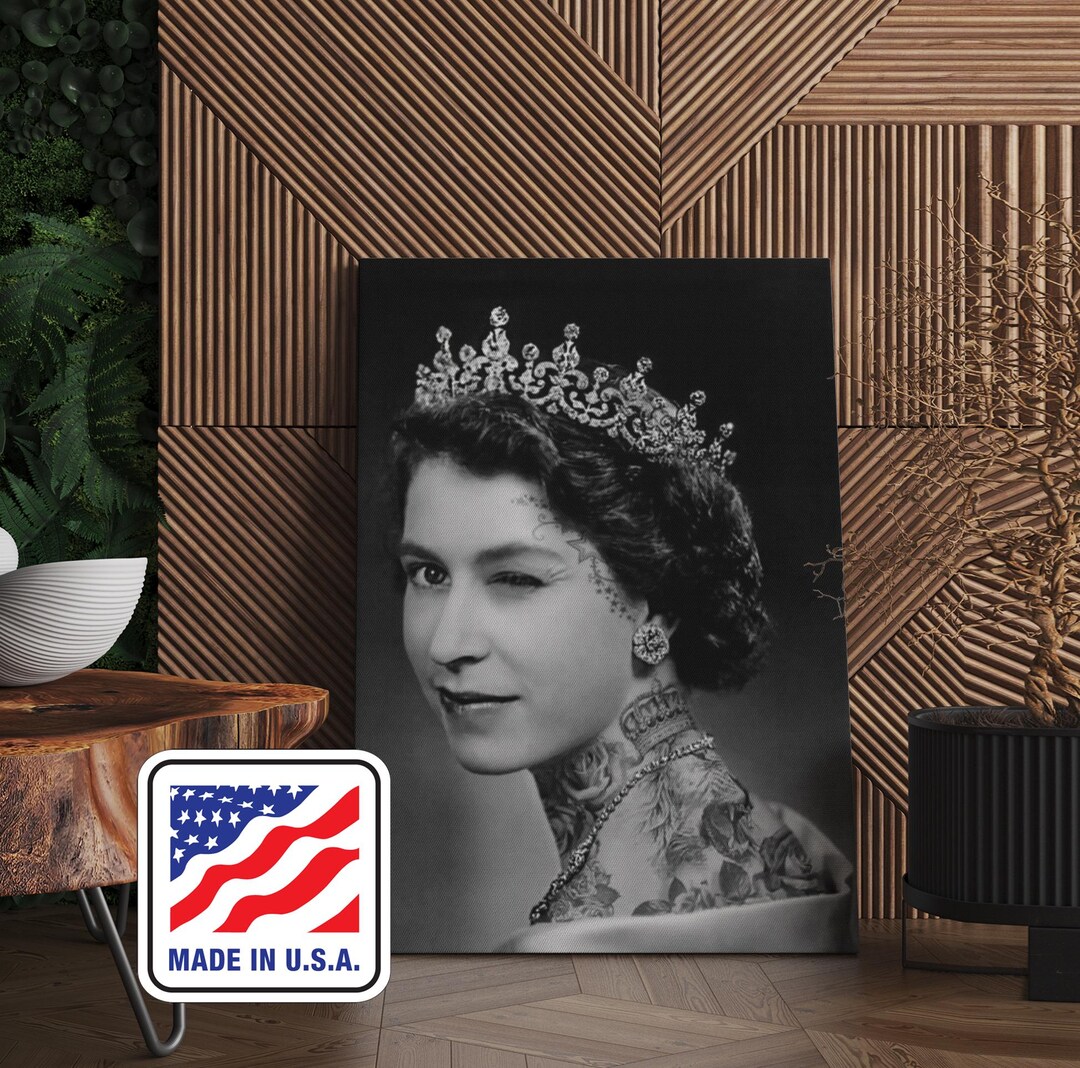 Punk Queen | II Elizabeth | Home Decor | Wall Art Print | Limited ...