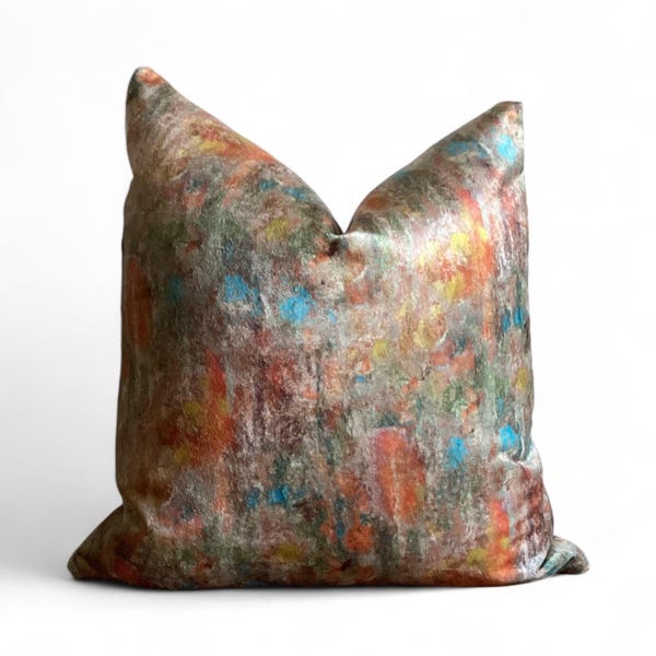 Multicolor Pillow - Etsy